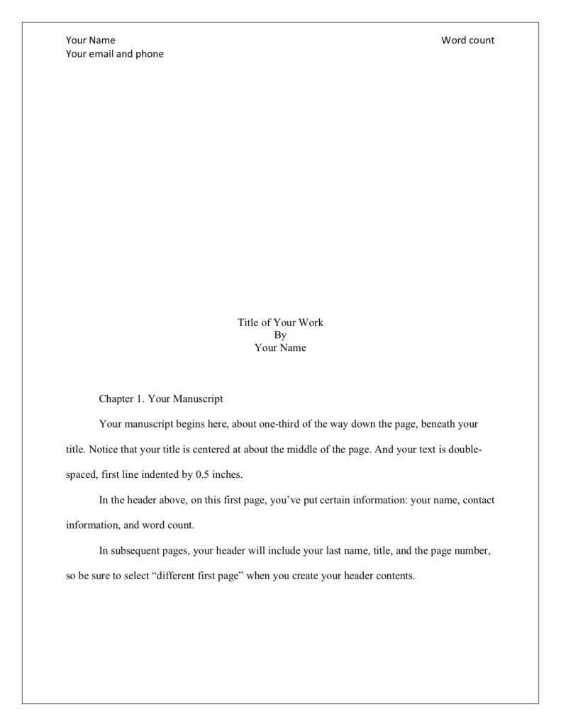 first page template - Janet S Fox